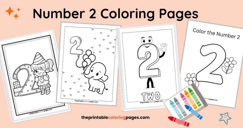 Free Printable Number 2 Coloring Pages for Preschoolers - The Printable ...