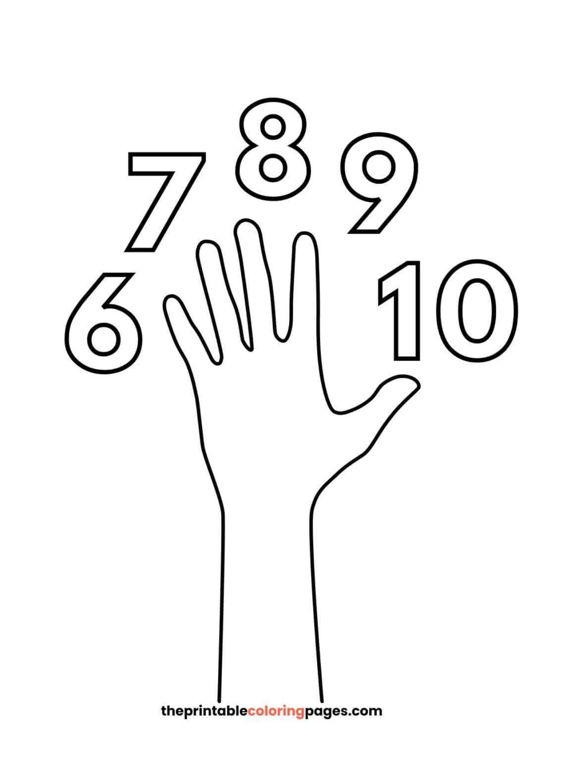 Fun and Free Numbers 1 to 10 Coloring Pages for Kids - The Printable ...