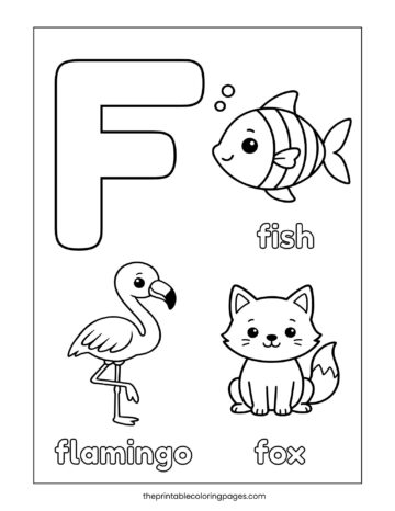 22 Free Printable Letter F Coloring Pages - The Printable Coloring Pages