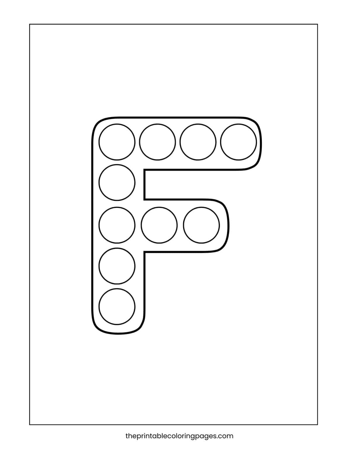 22 Free Printable Letter F Coloring Pages - The Printable Coloring Pages