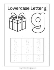 Letter G Coloring Pages - 20+ Free Printables - The Printable Coloring ...
