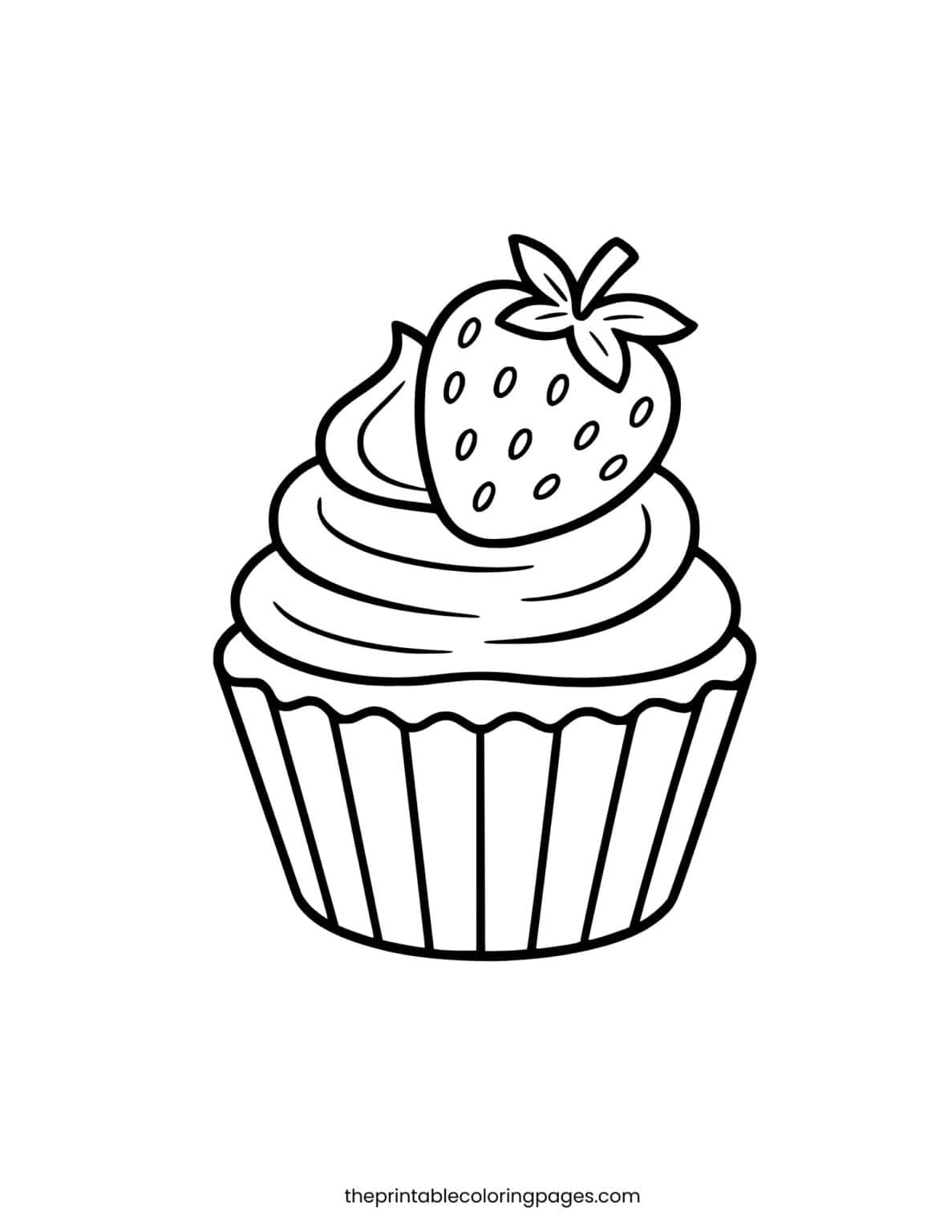 Sweet & Simple Strawberry Coloring Pages and Templates (27 Free ...