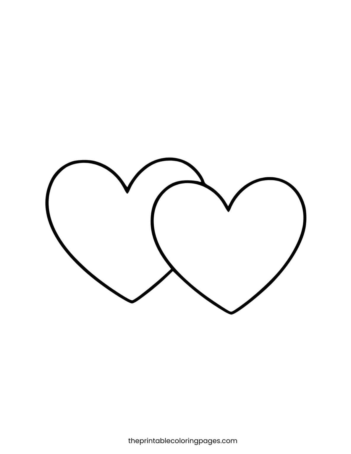 Free Printable Heart Coloring Pages for Kids - The Printable Coloring Pages