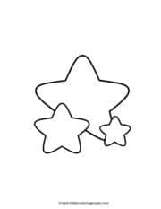 Free Star Coloring Pages and Star Templates for Kids - The Printable ...