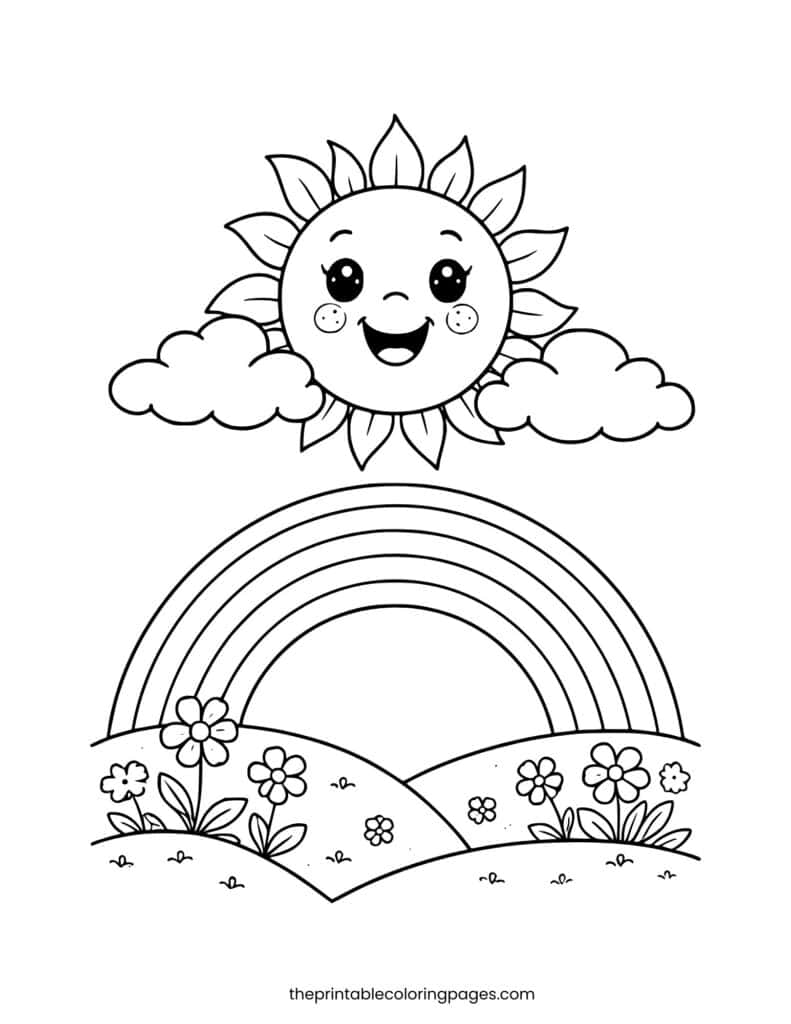 19 Free Sun Coloring Pages and Sun Templates for Kids - The Printable ...